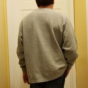 NATURAL LIFE | Shirts | Naturalife Gray Cotton Crewneck Sweater Sz Lg ...